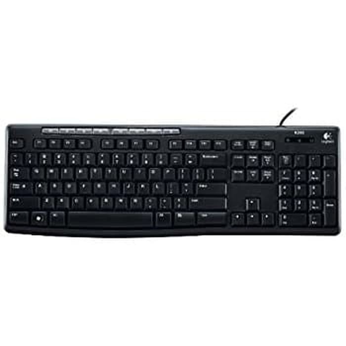 Jual Logitech K 200 USB Keyboard | Shopee Indonesia