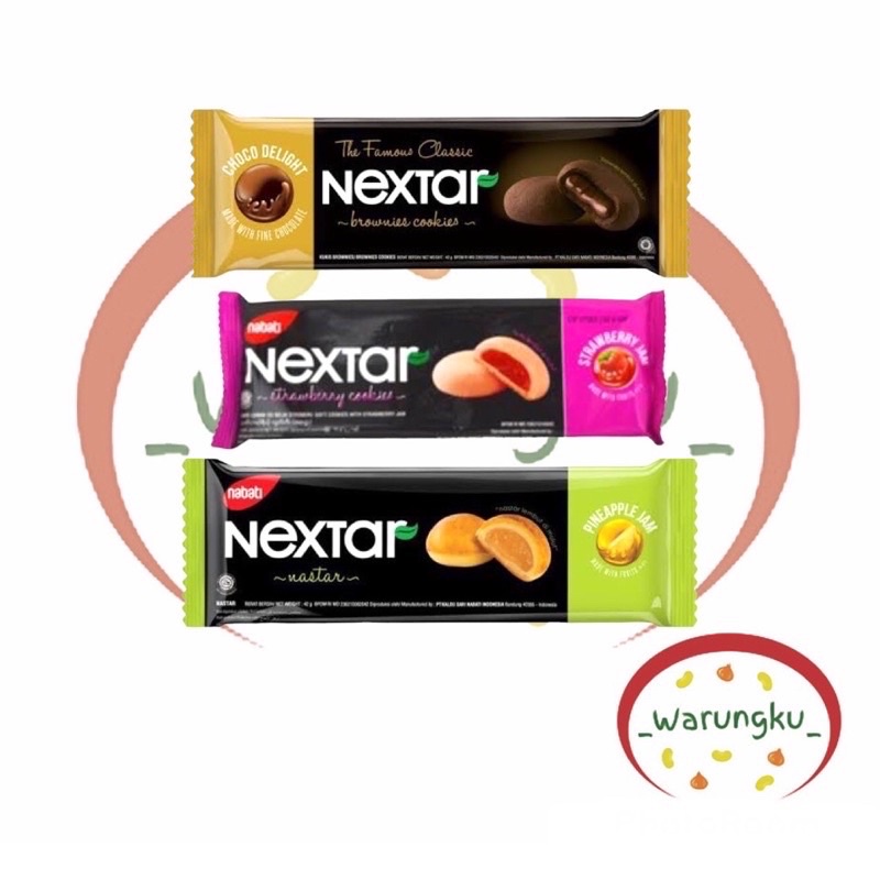 Jual NEXTAR Cookies Nabati Aneka Rasa - 1 BOX is 10 Pcs | Shopee Indonesia