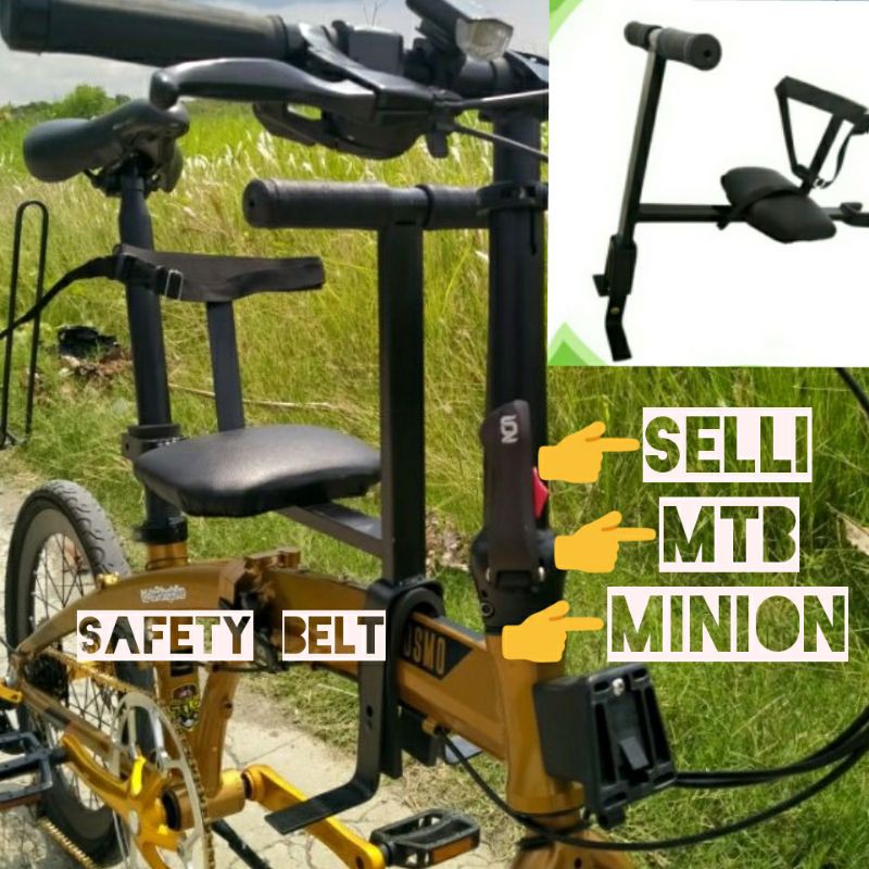 Jual BONCENGAN SEPEDA LIPAT/BONCENGAN SEPEDA MINION/BONCENGAN SEPEDA ...