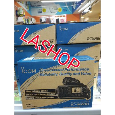 Jual RADIO MARINE ICOM IC M200 VHF MARINE GARANSI RESMI Termurah ...