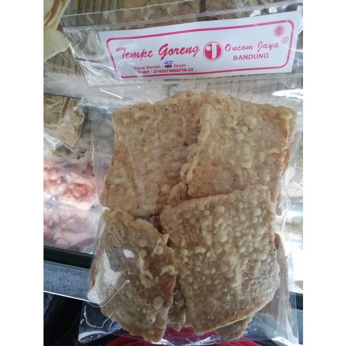 Jual Oncom Jaya Tempe Goreng Original 250Gr | Shopee Indonesia