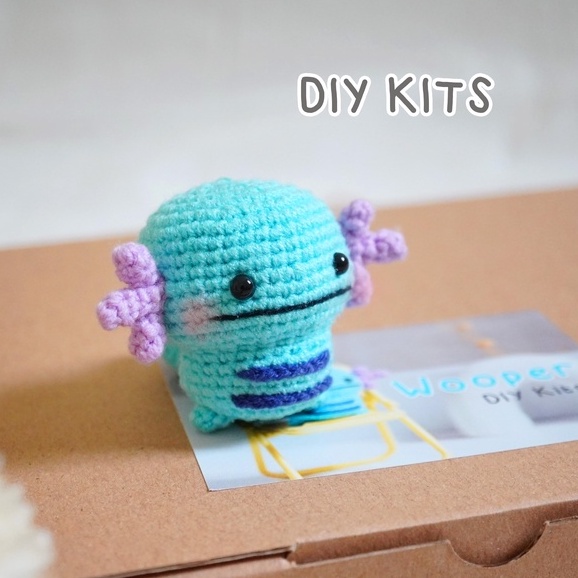 Jual DIY Kits Amigurumi Boneka Rajut Crochet - Wooper Pokemon by ...