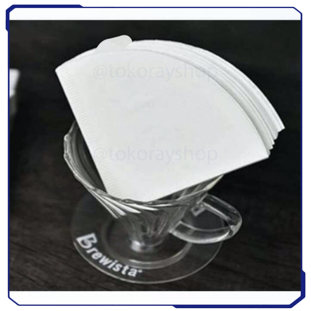 Jual Kertas Filter Saringan Kopi V60 Drip 1-2 Serve 100PCS CT087 ...