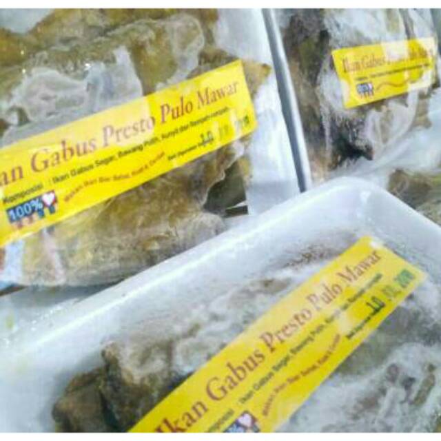 Jual GABUS FILLET PRESTO PULO MAWAR (DURI TENGAH DICABUT) +- 500 gr ...