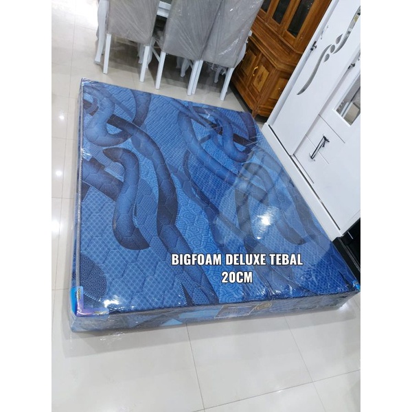 Jual Kasur Busa / Matras Busa Bigfoam Deluxe Ukuran 160 x 200 tebal 20 ...