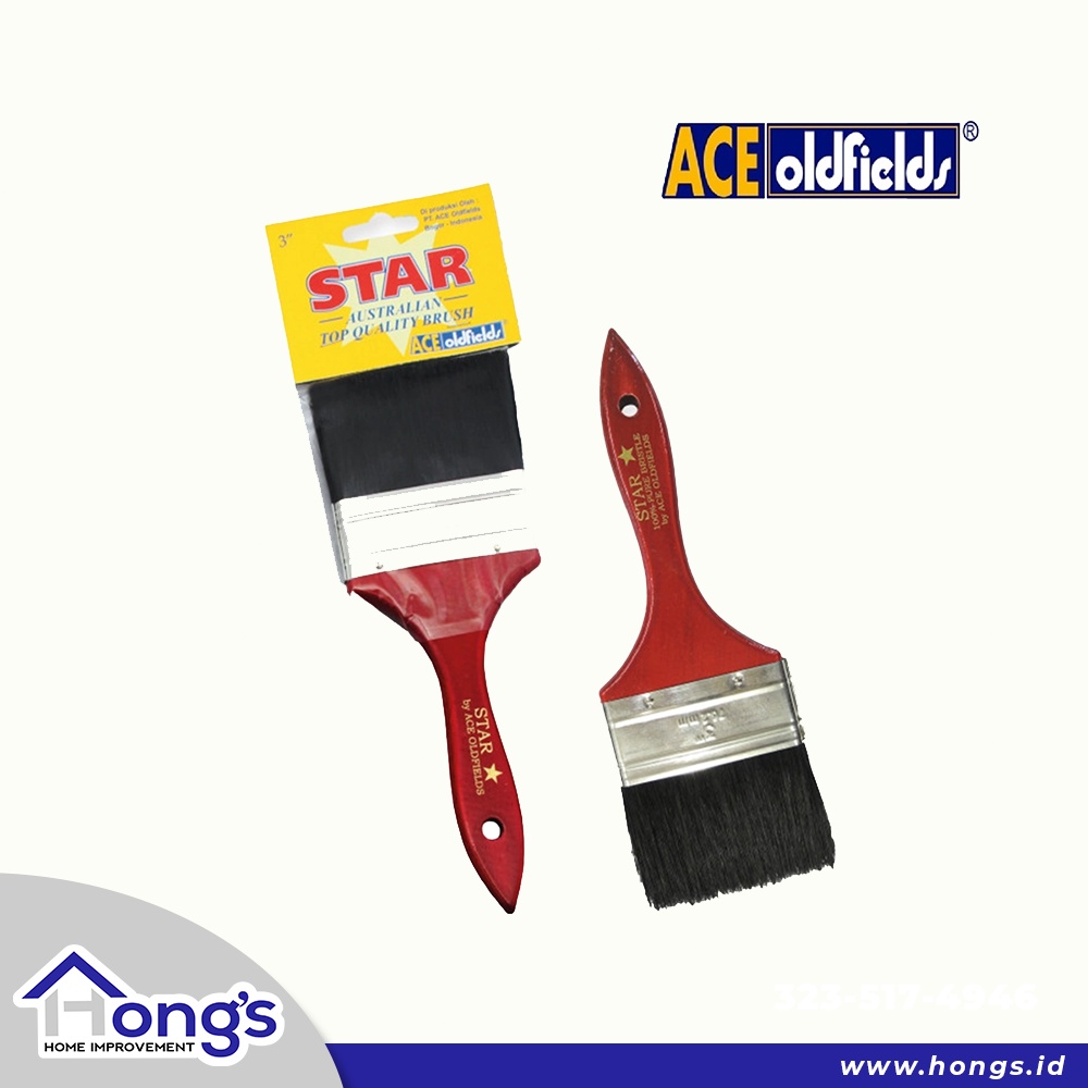Jual Alat Cat Kuas Cat Kuas Bulu Kuas Ace Star Shopee Indonesia