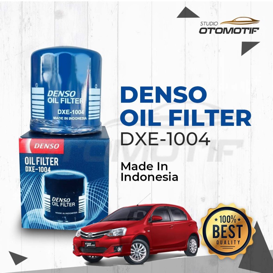 Jual Filter Oli ETIOS Denso DX1004 / Oil Filter TOYOTA ETIOS DXE1004 ...