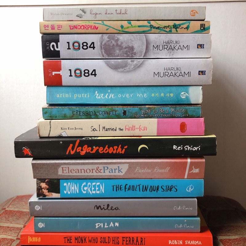 Jual Novel Preloved Buku Preloved | Shopee Indonesia