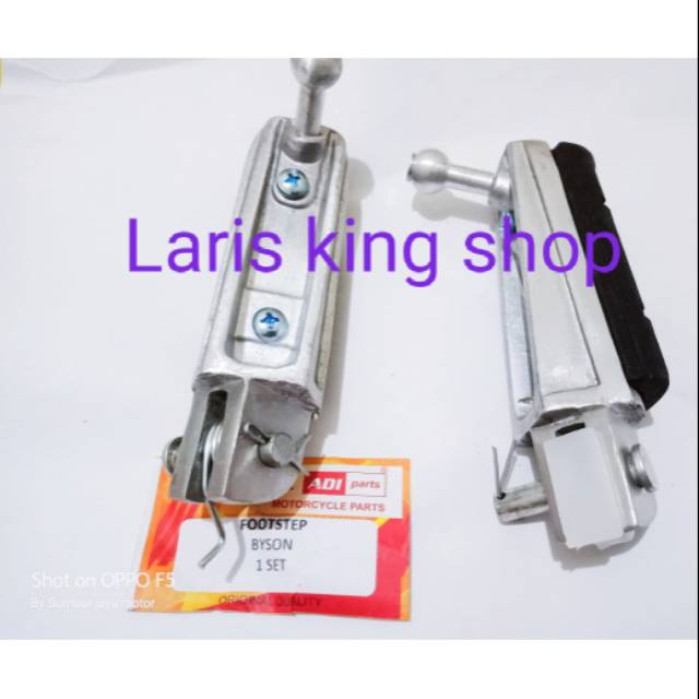 Jual Step depan Yamaha Byson pijakan kaki depan motor byson bison ...