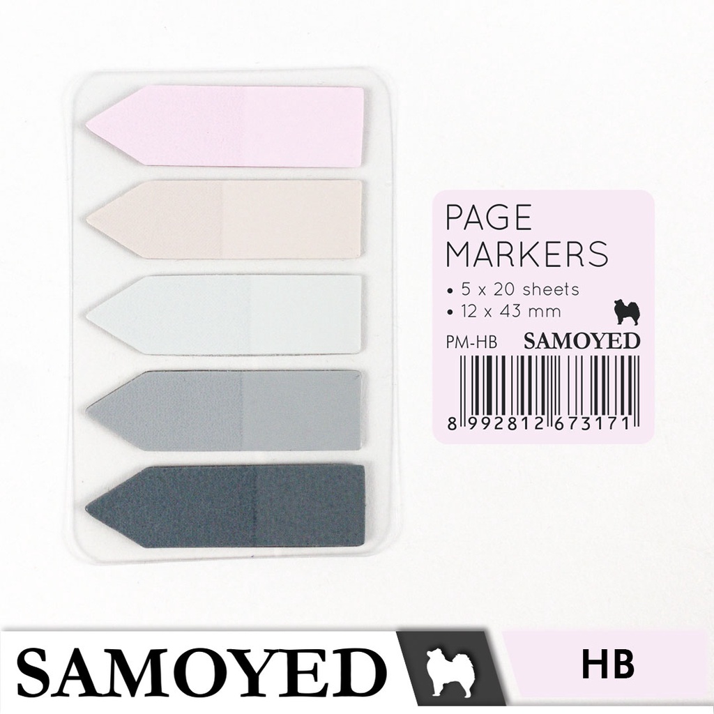 Jual Penanda / Pembatas Buku / Halaman Plastik / Plastic Page Markers ...