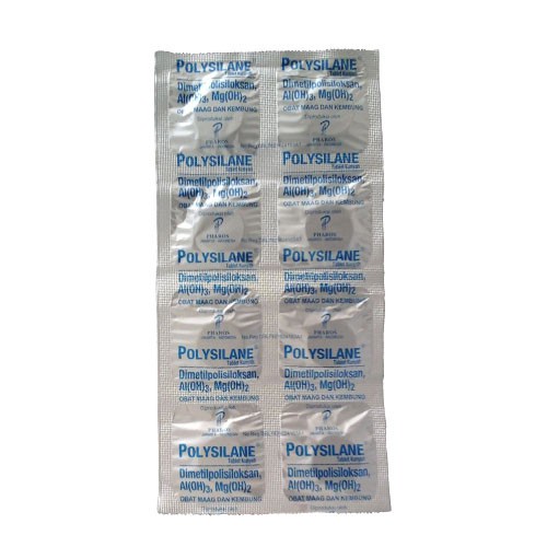 Jual Polysilane Tablet / Obat Maag / Sakit Maag / Asam Lambung ...