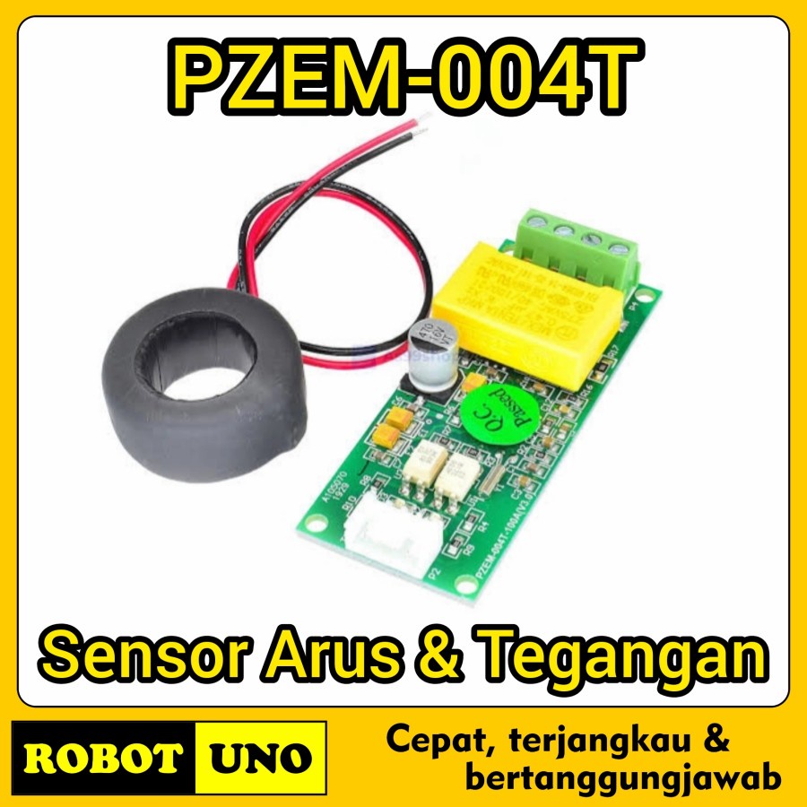 Jual Sensor Arus Tegangan AC PZEM-004T Digital Power Meter Watt Volt ...