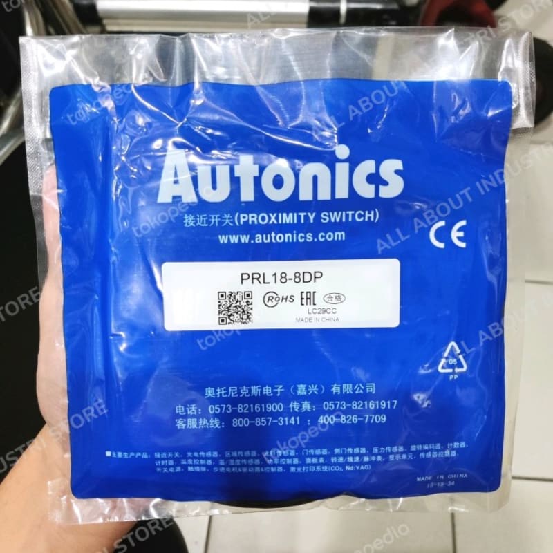 Jual Proximity Sensor Autonics PRL18-8DP PRL18 8DP PRL188DP prl18-8dp PNP | Shopee Indonesia