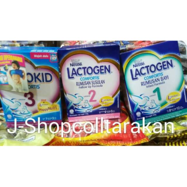 Jual LACTOGEN BOX 1,2,3 (800GRAM) | Shopee Indonesia