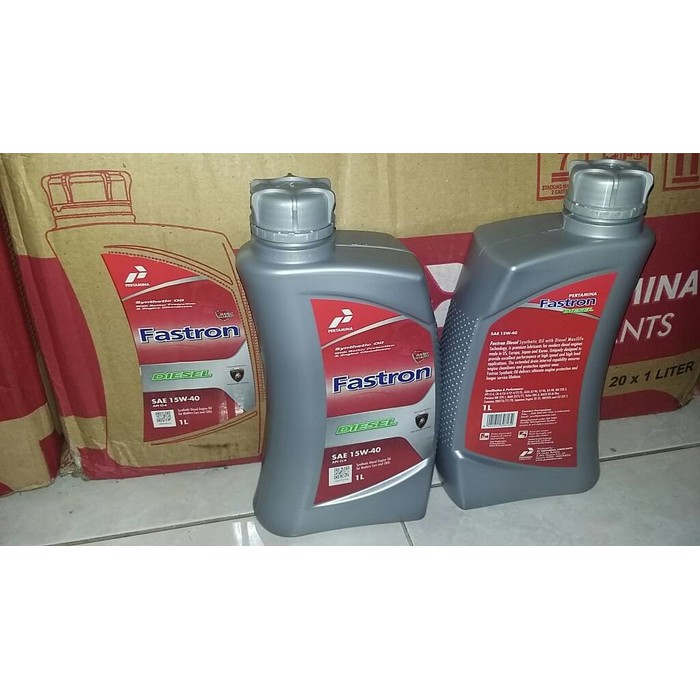 Jual Fastron Diesel 15W-40 1L (Pertamina Genuine Oil ) | Shopee Indonesia