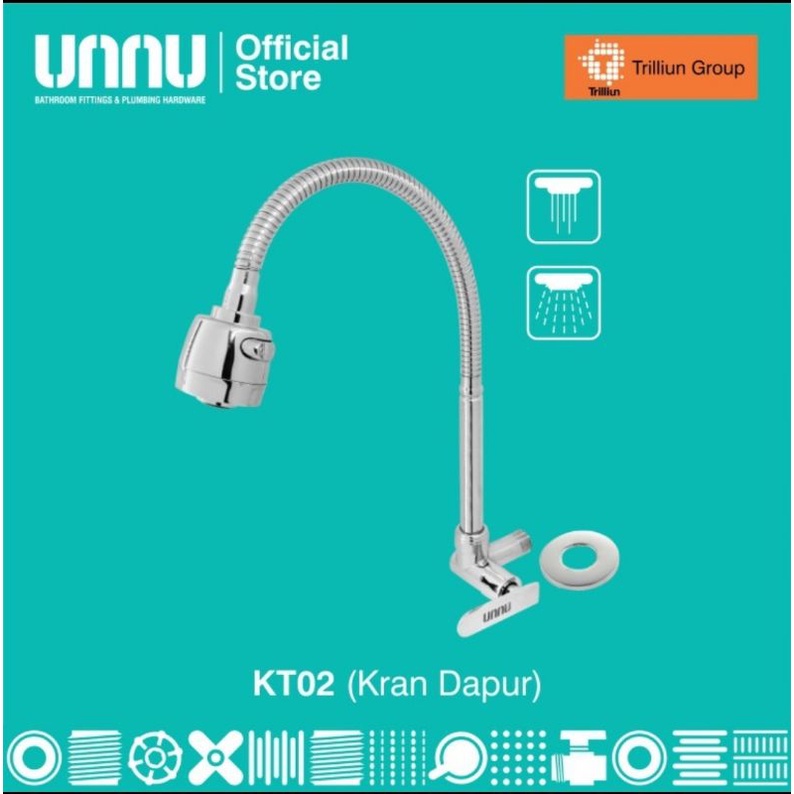 Jual Kran dapur bak cuci piring UNNU KT 02 | Shopee Indonesia