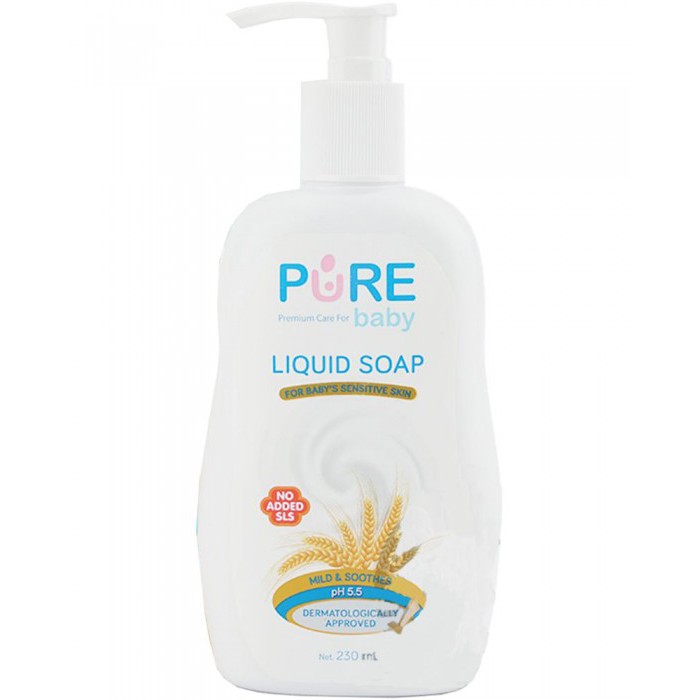 Jual PURE BABY LIQUID SOAP 230ML | Shopee Indonesia