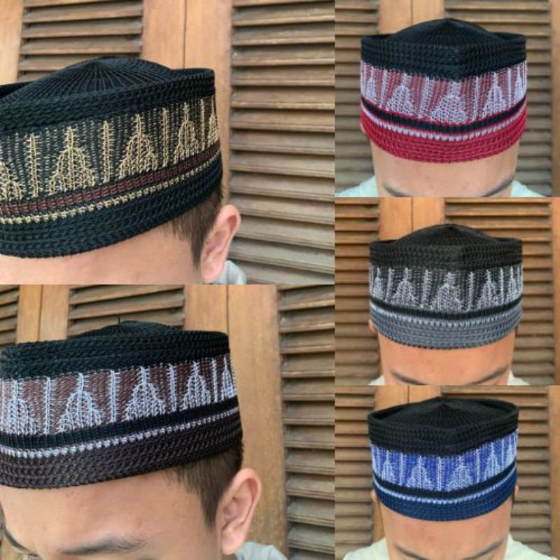 Jual PECI/KOPYAH/SONGKOK RAJUT PAHARIANGAN (part 1) | Shopee Indonesia