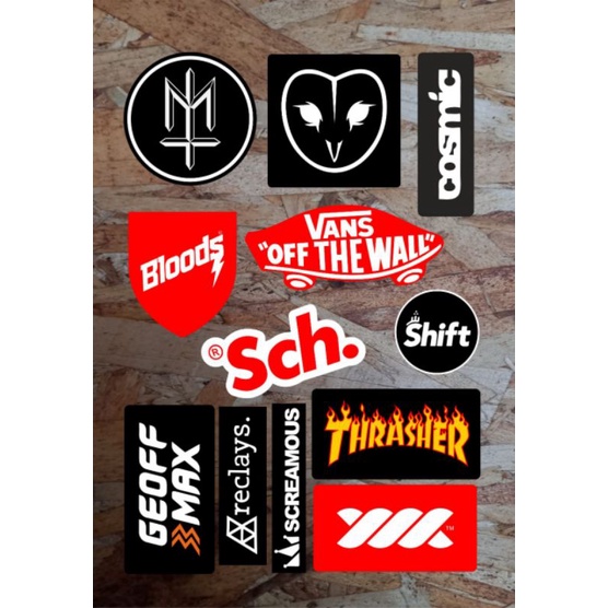 Jual sticker brand lokal sticker aksesoris hp , laptop dll | Shopee ...