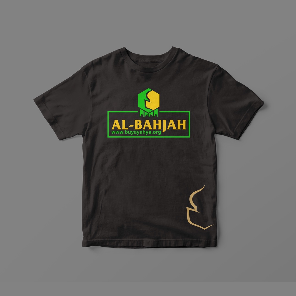 Jual Kaos Al - Bahjah Cotton Combed Logo Al - Bahjah | Shopee Indonesia
