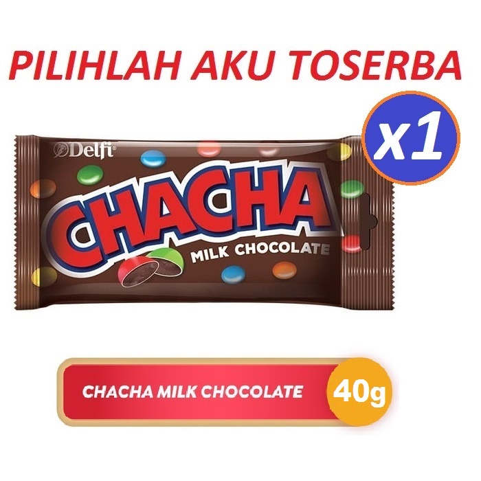Jual CHACHA Milk Chocolate 40 g - (HARGA SATUAN) | Shopee Indonesia