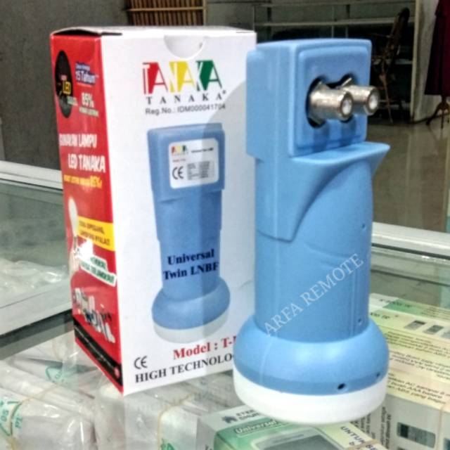 Jual LNB KU BAND DUAL OUTPUT LNB DUA RECEIVER | Shopee Indonesia