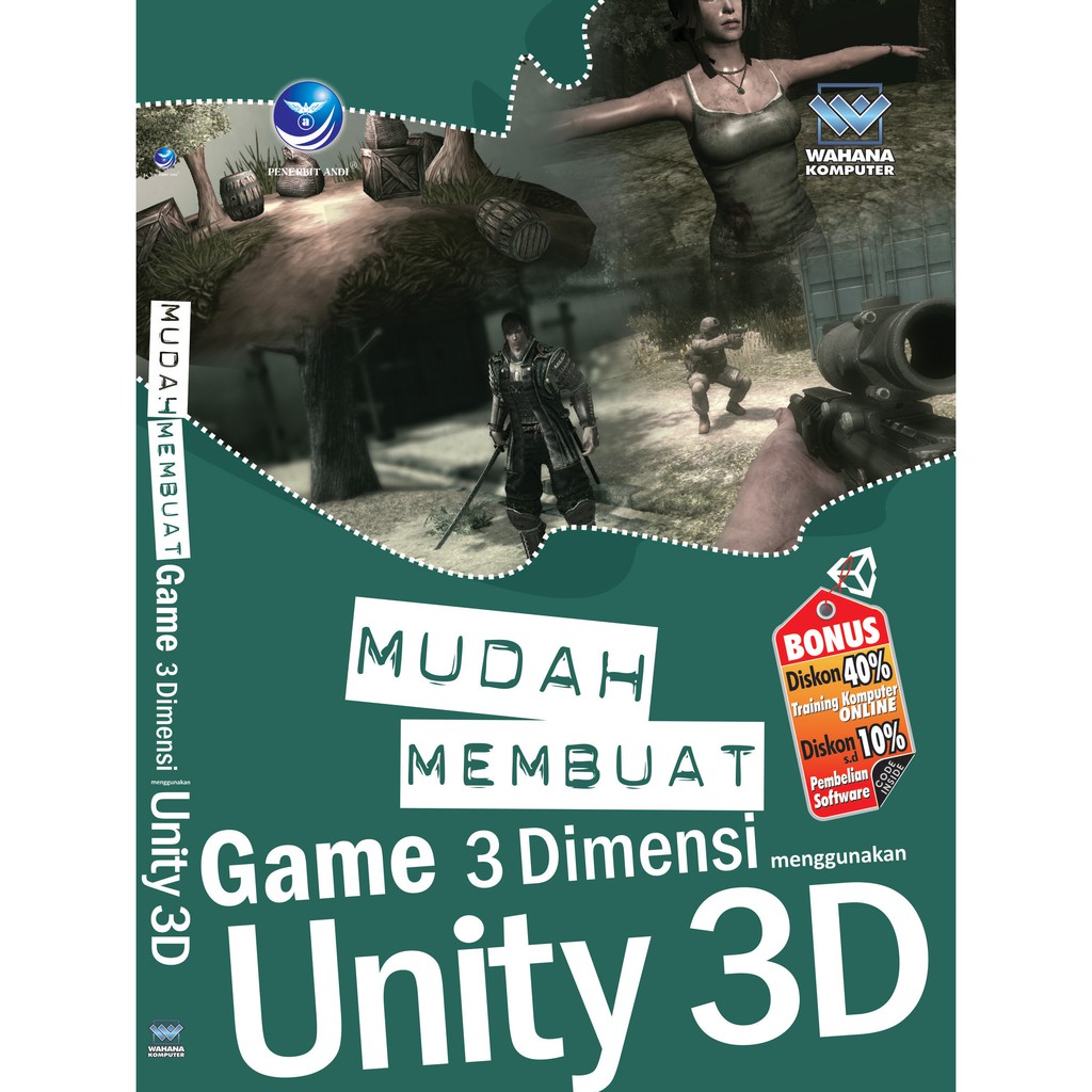 Jual Mudah Membuat Game 3 Dimensi menggunakan Unity 3D | Shopee Indonesia