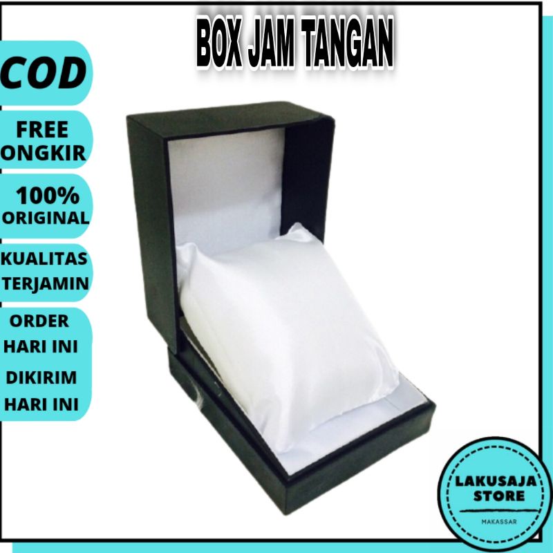 Jual BOX JAM TANGAN KOTAK MURAH TEMPAT PENYIMPANAN JAM PRIA WANITA JAM ...