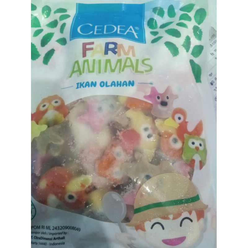 Jual cedea,farm animals,, ikan olahan, netto 500g | Shopee Indonesia