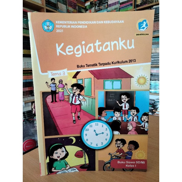 Jual Buku Tematik Siswa Kurikulum 2013 K13 Sd Kelas 1 Tema 3