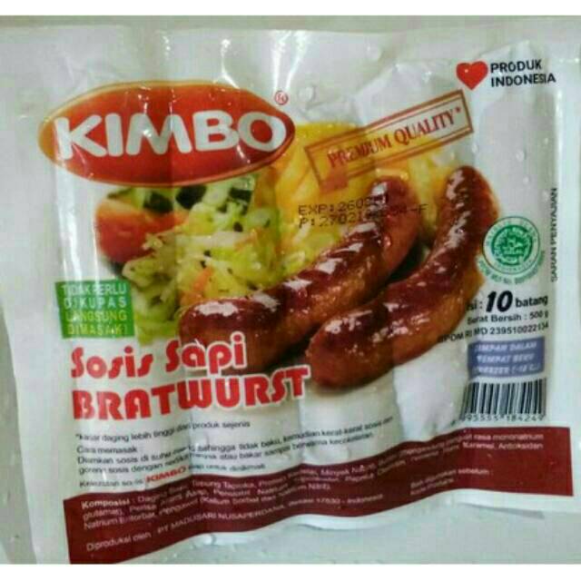 Jual Sosis Sapi Kimbo mini Bratwurst | Shopee Indonesia