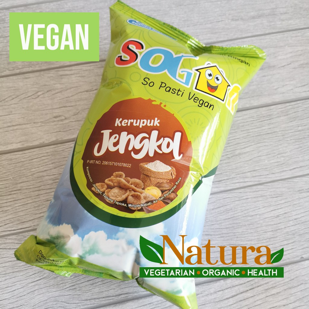 Jual Sogan Keripik Kerupuk Jengkol 90gr Vegetarian Vegan | Shopee Indonesia