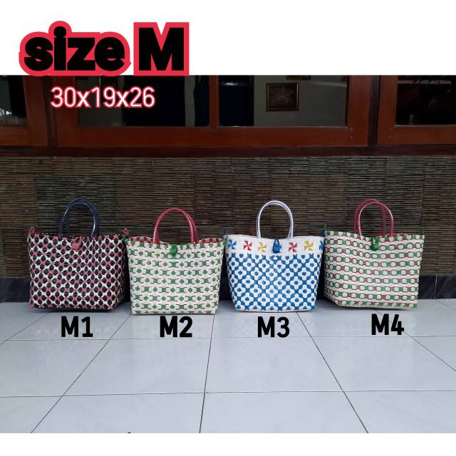 Jual Tas Anyaman Plastik/ Tas Belanja/ Tas Pasar/ Tas Plastik Murah ...