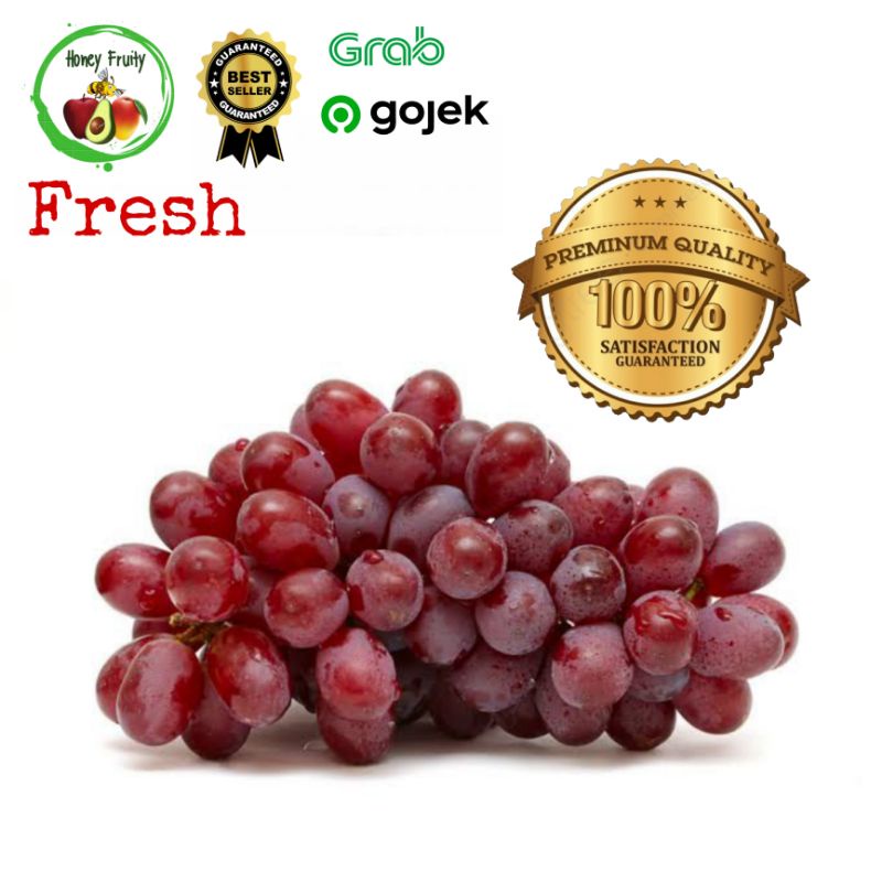 Jual Anggur Red Globe /1kg | Shopee Indonesia