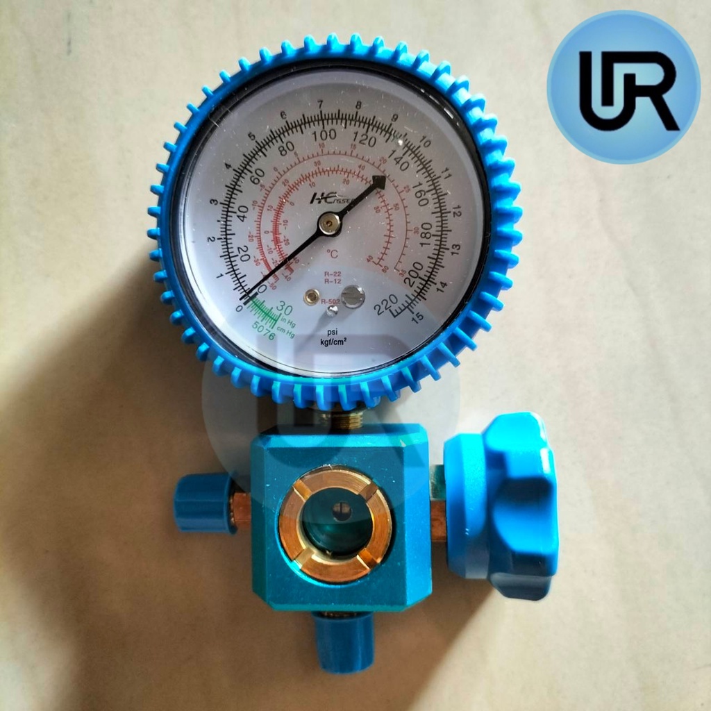 Jual MANIFOL R22 SINGLE | MANIFOLD R22 CT-466AGF-L R22 | THREE WAY VALVE FREON R22 | ALAT ...