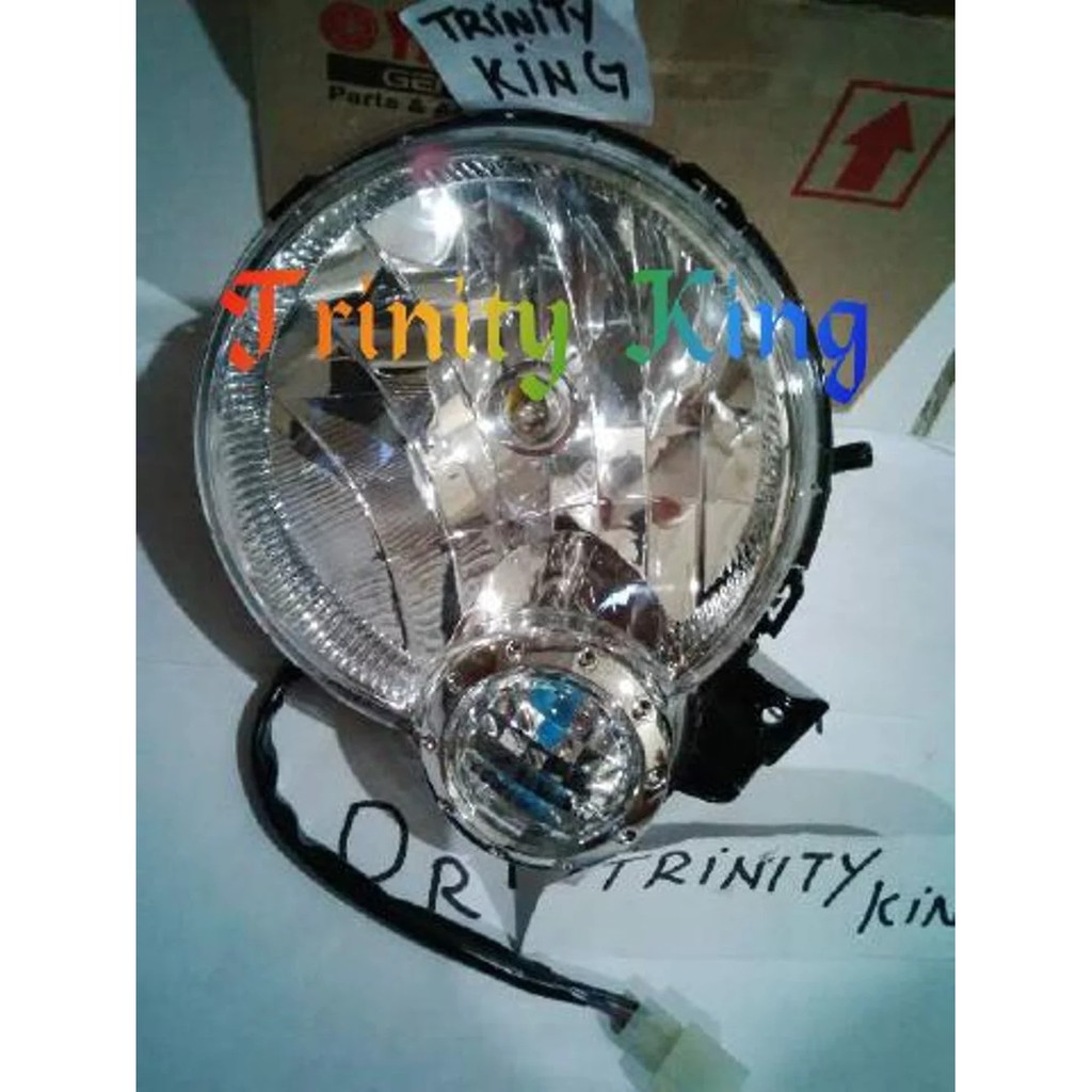 Jual Lampu Depan -Reflektor- Yamaha Fino Karbu Komplit Original ... Jual Lampu Depan -Reflektor- Yamaha Fino Karbu Komplit Original ...
