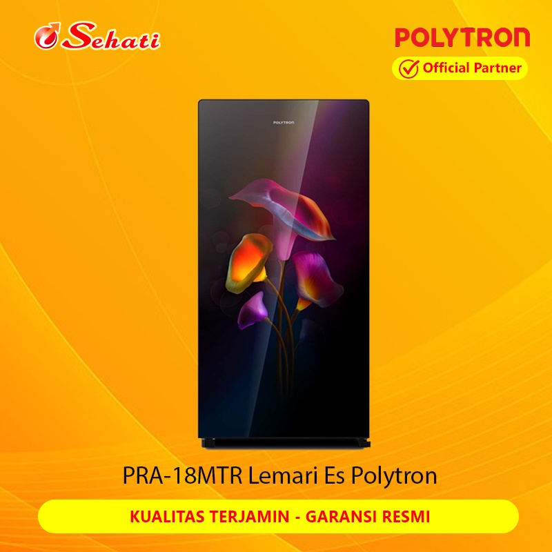 Jual Polytron PRA-18MTR Lemari Es Polytron 1 Pintu New Belleza [180L ...