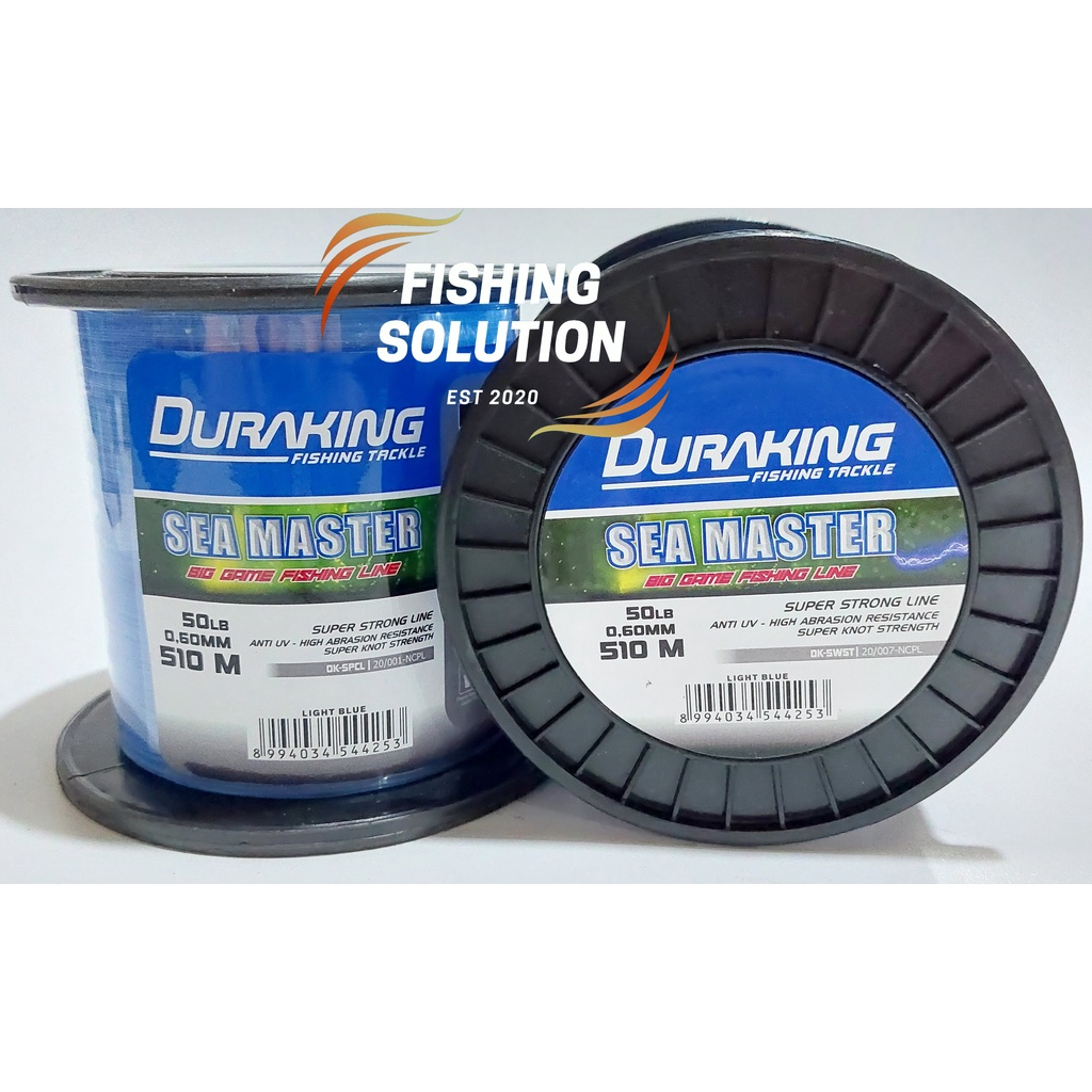 Jual Senar Pancing Duraking Sea Master Big Game Super Strong - Clear ...
