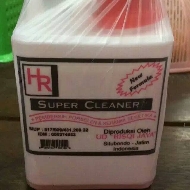 Jual HR SUPER CLEANER PEMBERSIH KERAK LANTAI, KRAN, PERKAKAS KROM DAN ...