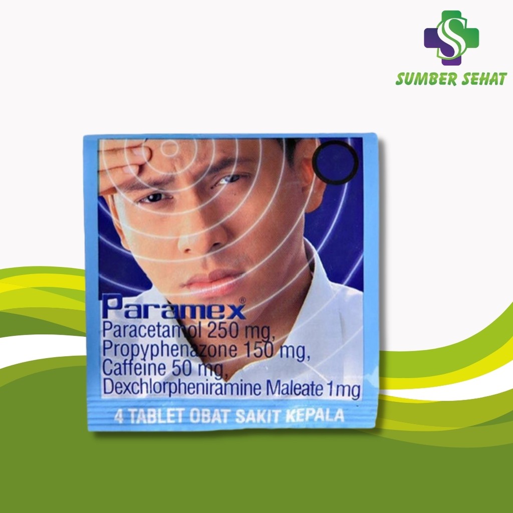 Jual PARAMEX TAB STRIP | Shopee Indonesia
