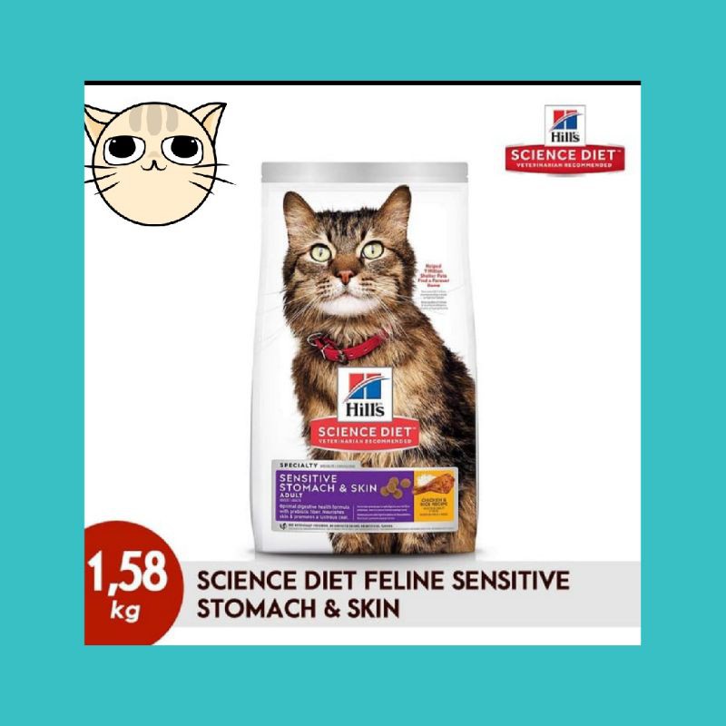 Jual Science Diet Sensitive Stomach & skin adult 1.58kg | Shopee Indonesia