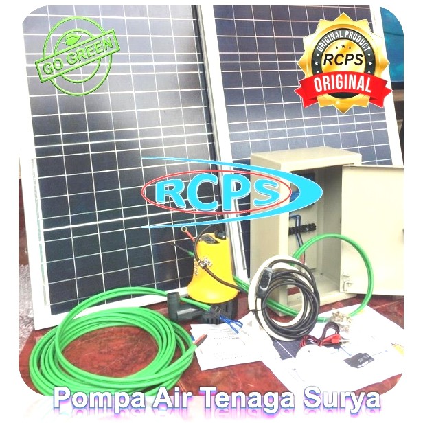 Jual Pompa Air Tenaga Surya ; Matahari ; Solar Cell 100Wp | Shopee ...