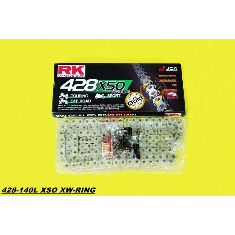 Jual Rante Rantai RK Chain XSO XW-Ring 428 CBR GSX 150 R15 V3 MT15 XSR ...