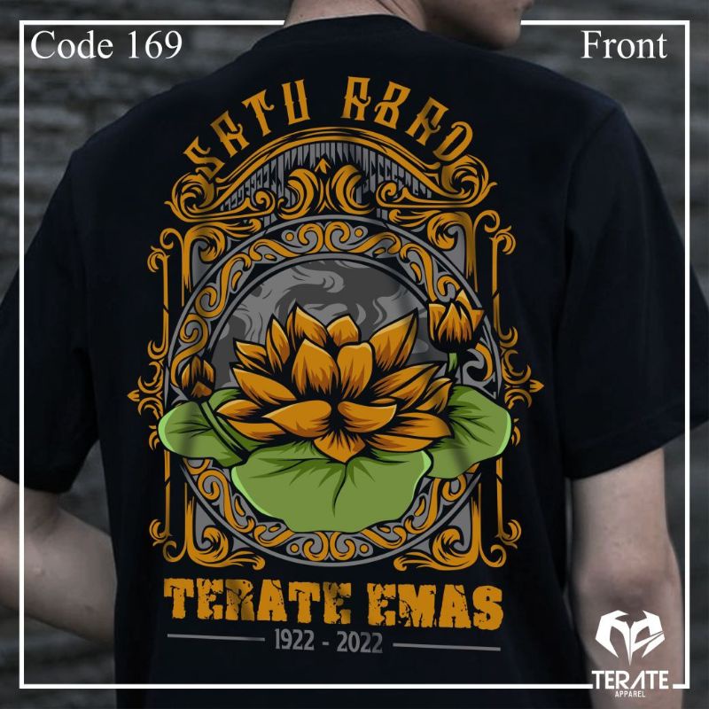 Jual KAOS TERATE EMAS PSHT SATU ABAD KAOS TERATE KAOS PSHT KAOS PSHT ...