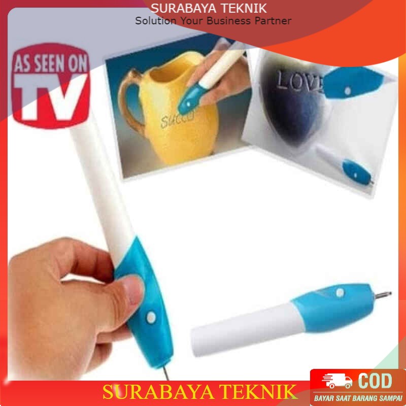Jual ALAT UKIR SENI GRAFIR Engrave It Electric Carve Tool Pen | Shopee ...
