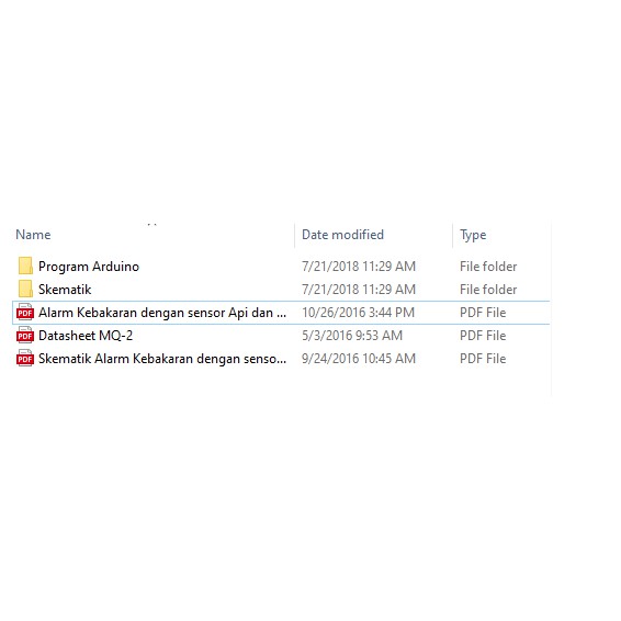 Jual Program Arduino Alarm Kebakaran Dengan Sensor Api Dan Asap Shopee Indonesia 