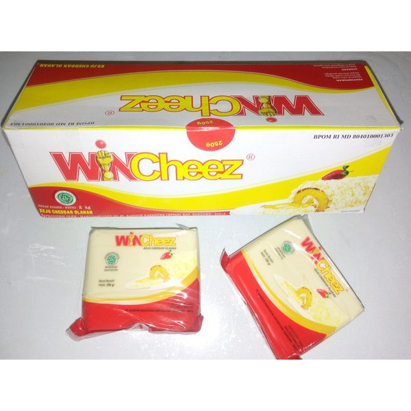 Jual Keju Cheddar Wincheez Keju Batangan Wincheese Keju Winchiz 250 ...