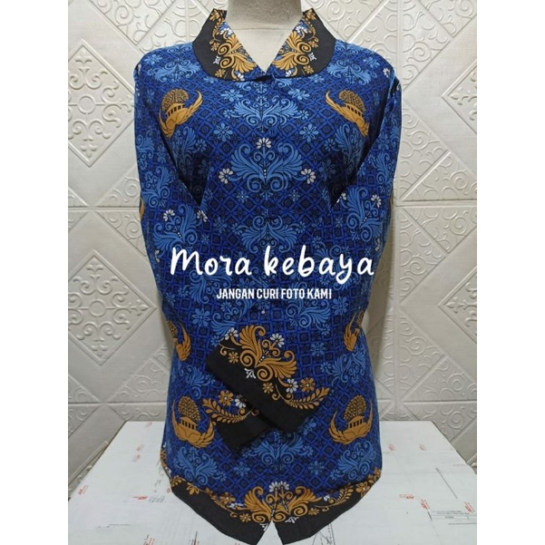 Jual Korpri wanita kerah hitam sesuai edaran non furing | Shopee Indonesia