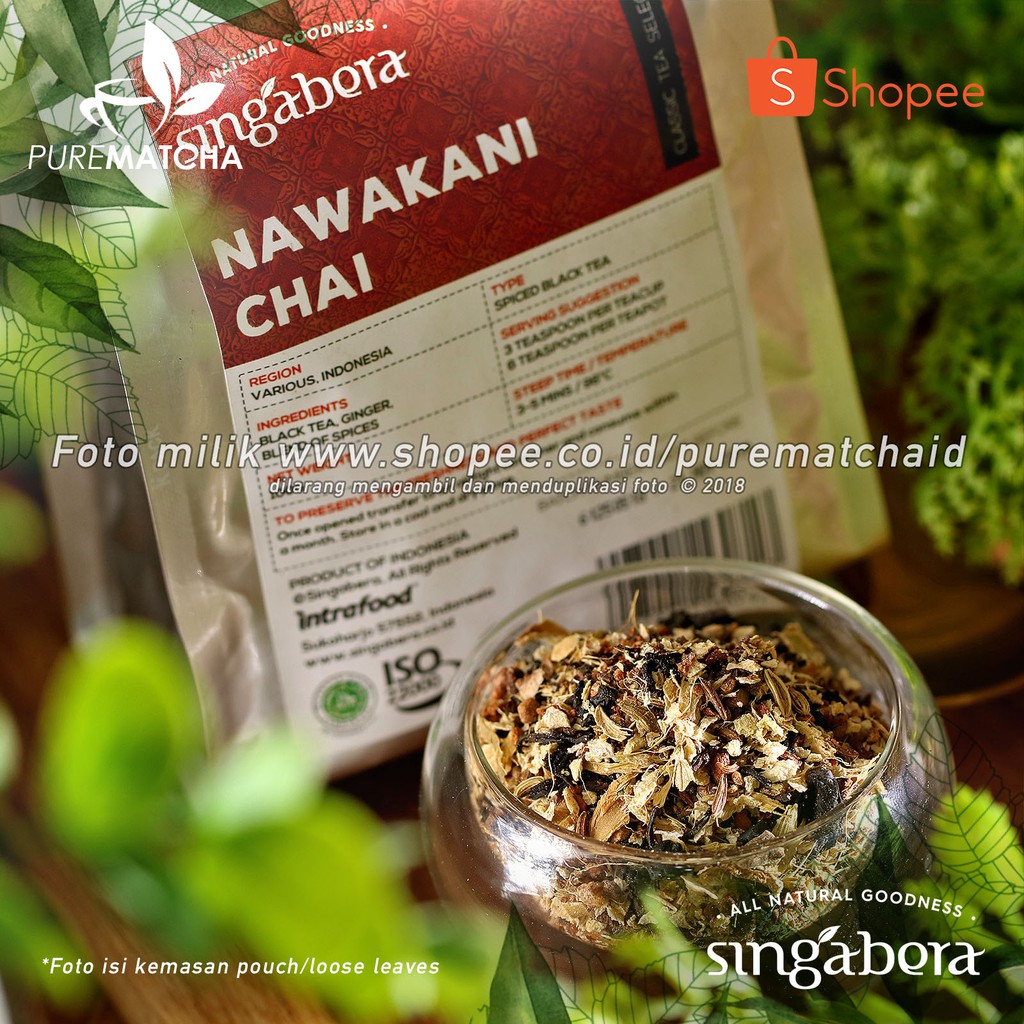 Jual Singabera Teh - Nakawani Chai Tea 10gr SAMPLE Teh Rempah Indonesia ...