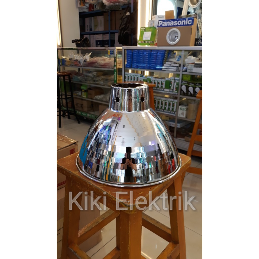 Jual Kap Lampu Gantung Industri Kilap Diameter 30 cm ( Tanpa Fitting ) | Shopee Indonesia